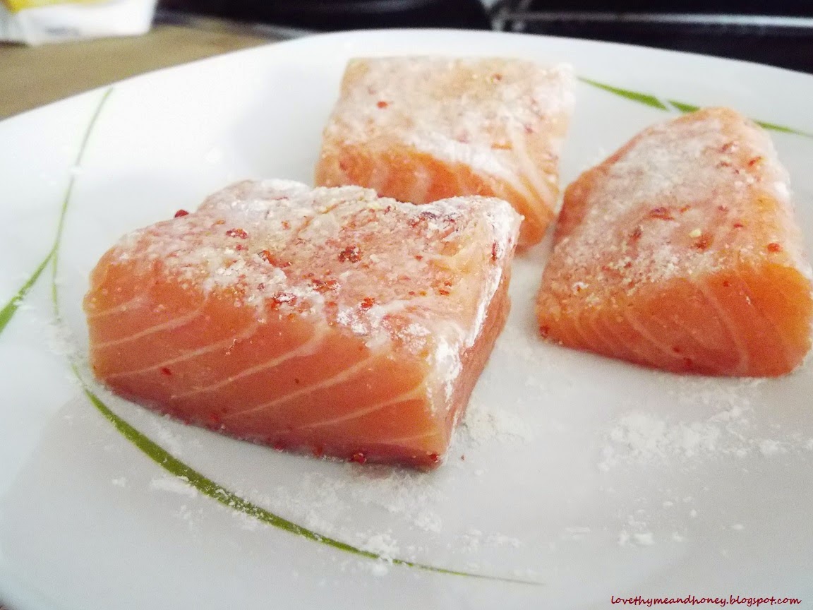 Love, Thyme and Honey: Pastry Wrapped Salmon