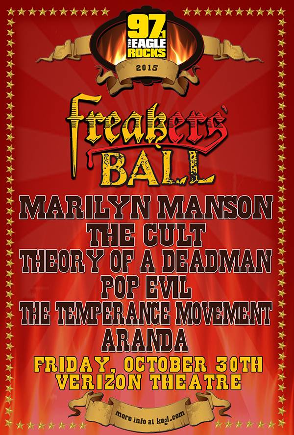 MARILYN MANSON | BLOG FAN SITE: Marilyn Manson Anunciado Para Freakers ...