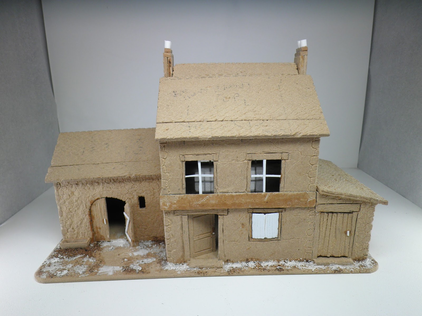 JOHN BOND's WARGAMING STUFF: MDF BUILDINGS part 2