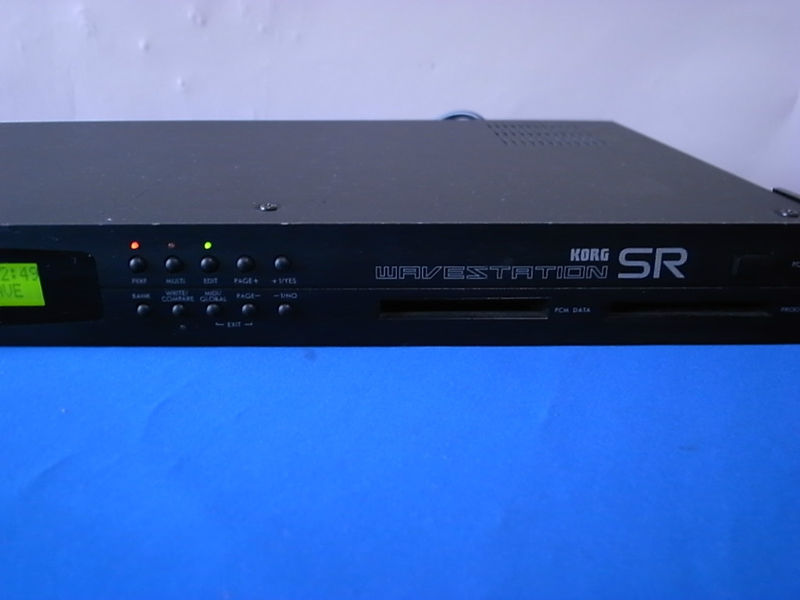 MATRIXSYNTH: Korg WaveStation SR WS-SR Rackmount