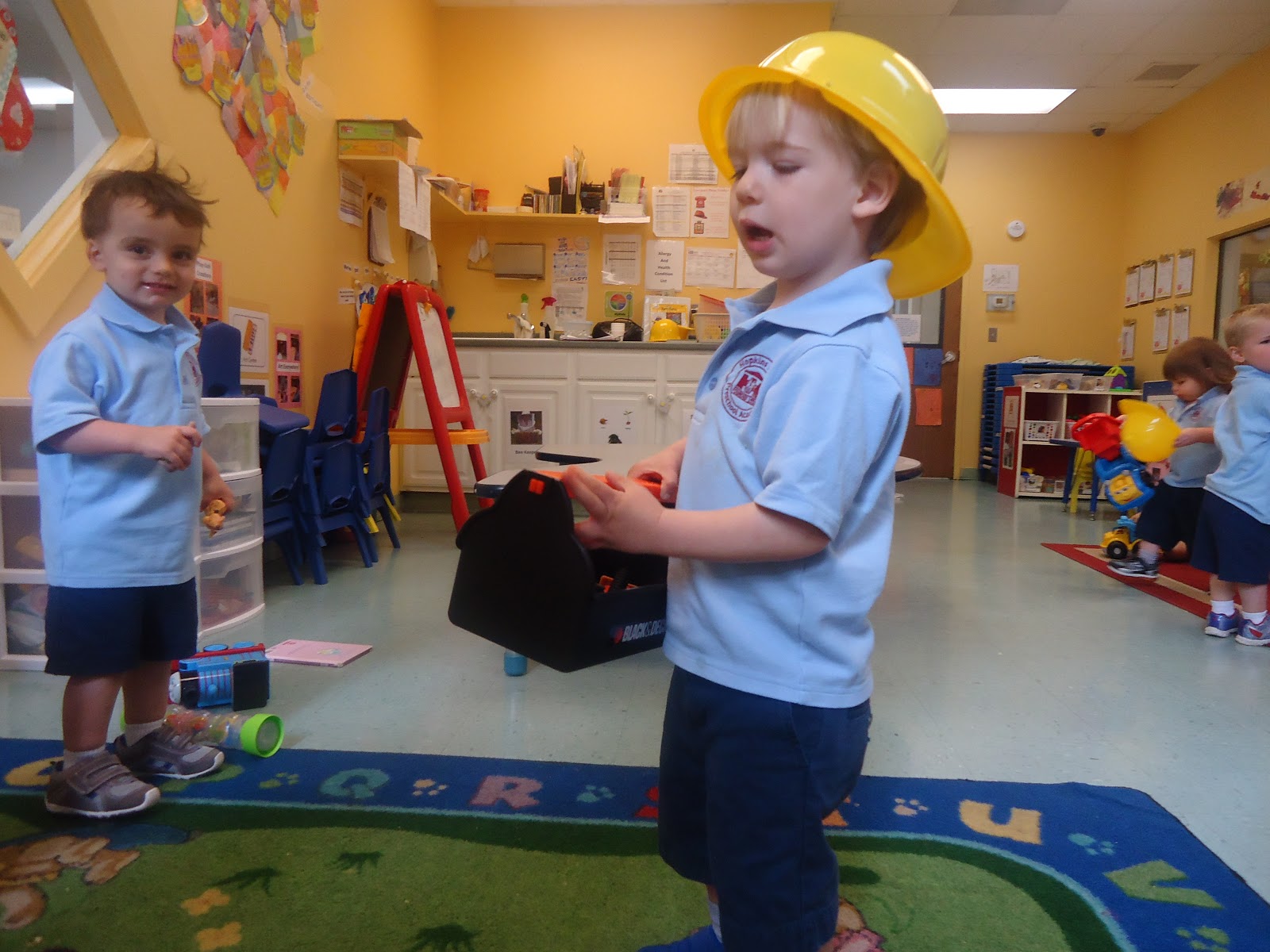 Welcome to the HH Toddler Classroom!: Dramatic Play: Construction Workers