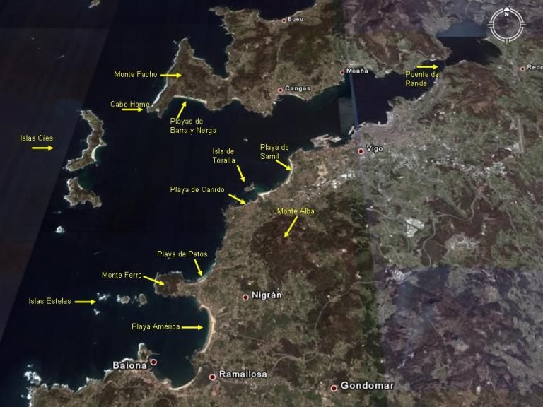 Una mirada a la Ría de Vigo: Ría de Vigo