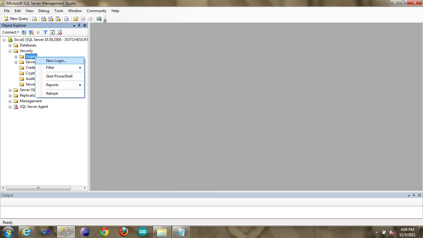 Fun Projects Of Various Types Ms Sql Server 2008 R2 New Database And User 4734