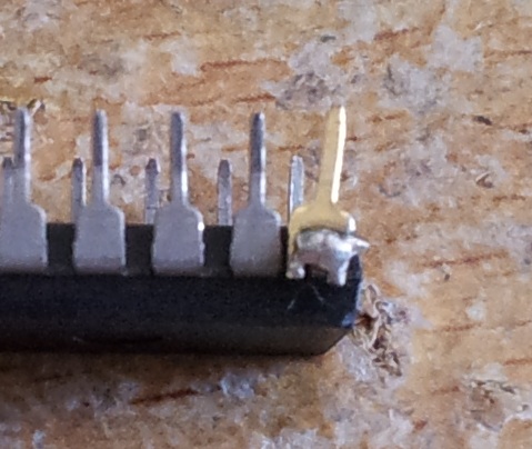 A place for notes: How to repair microcontroller pins