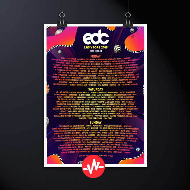 EDC Las Vegas anuncia su impresionante Line up para 2018 - WikiEDM