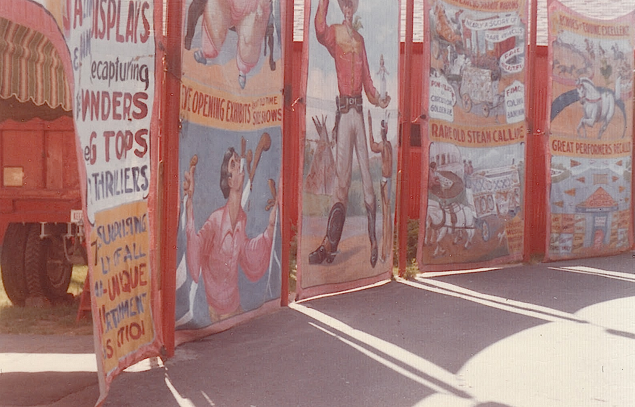 Vintage Circus Sideshow Banners