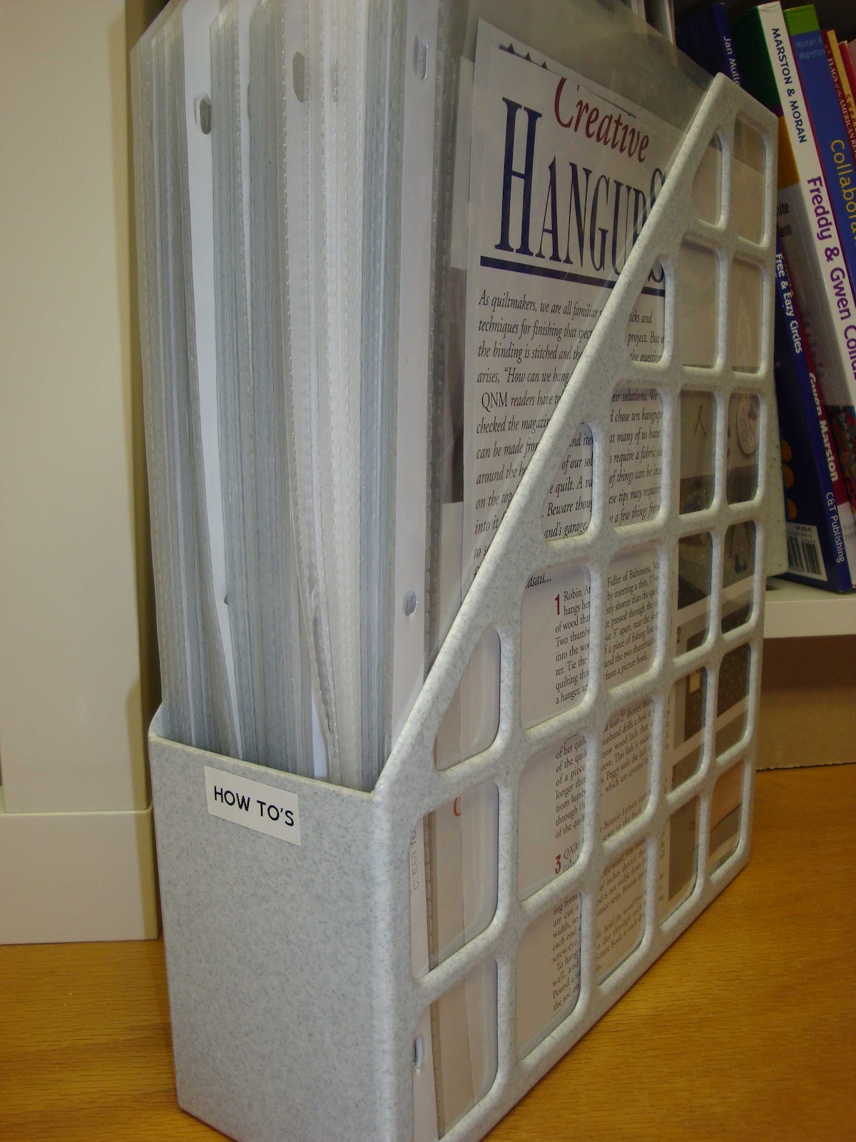 FABRIC THERAPY: STASH ORGANIZATION: Part 5 - Managing the Print Media ...