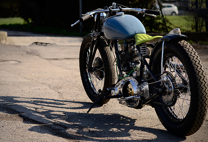 HELL ON WHEELS: 1939 Triumph Bobber
