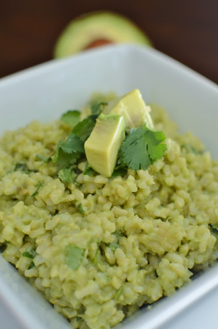 For the Love of Dessert: Avocado Cilantro Lime Rice