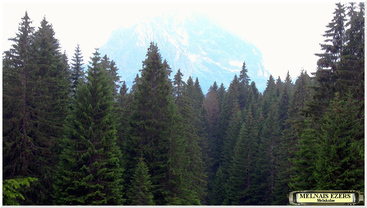 Pasaule: Nacionālais parks "Durmitor" / Melnais ezers / Melnkalne