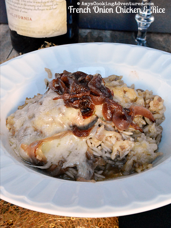 French Onion Chicken and Rice