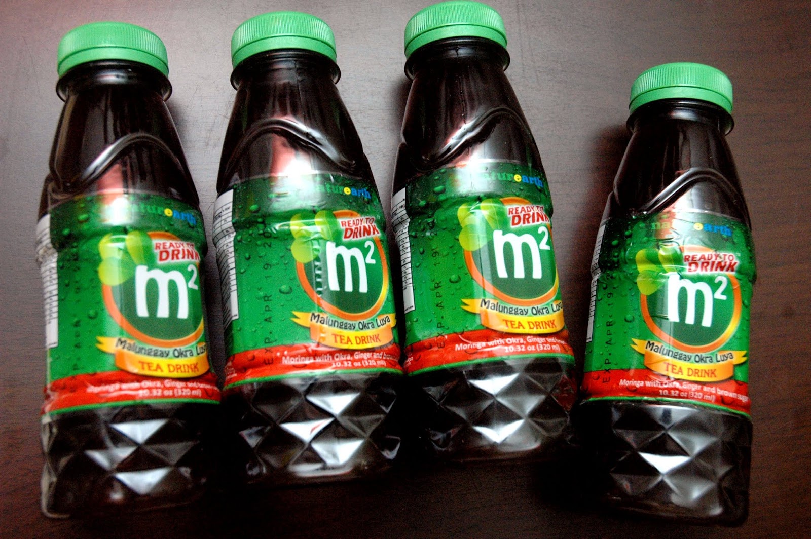 DUDE FOR FOOD: M2 Malunggay Okra Luya Tea Drink: Your Refreshing ...