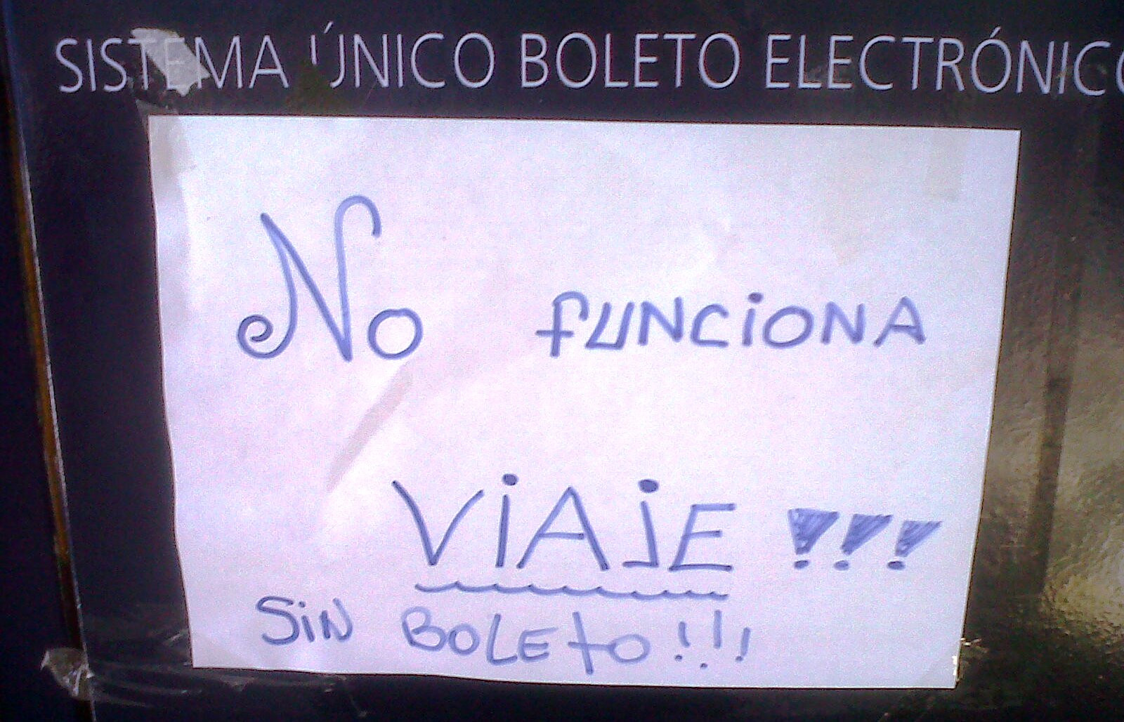 7:50 a Retiro: No funciona
