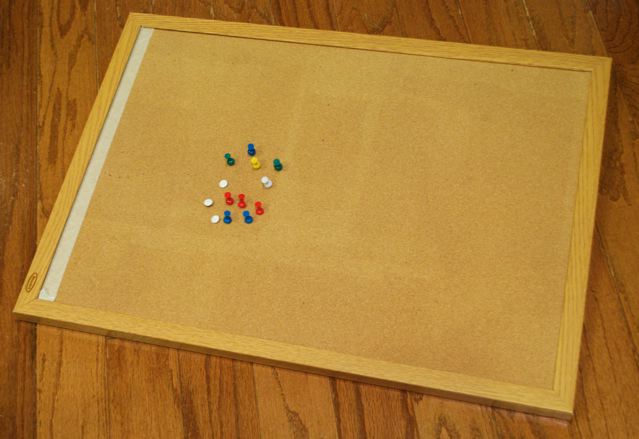 Social Salutations: Burlap Bulletin Board