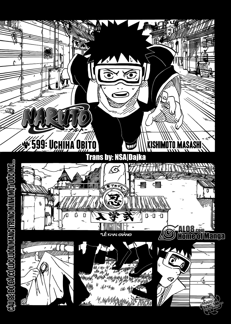 Naruto Chapter 599 Tiếng Việt - Uchiha Obito | Diễn Đàn Truyện Tranh ...