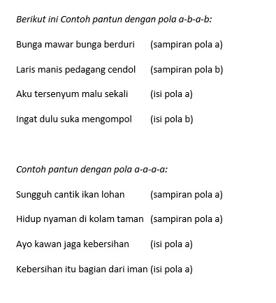 Pantun : Pengertian, Ciri, Struktur, Jenis | Markas Belajar