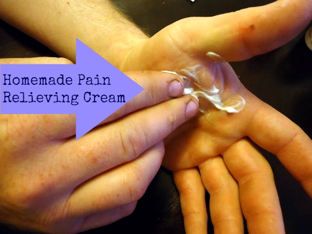 Homemade Pain Relieving Cream