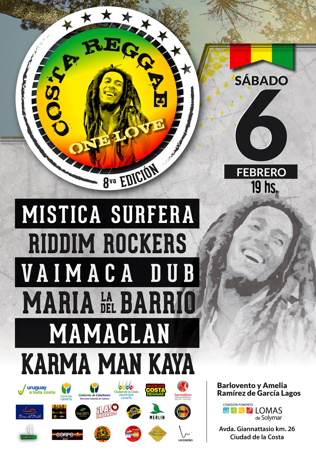 Costa Reggae One Love: Costa Reggae 8va ediciòoooonnnn!!!!!