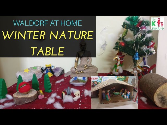 Waldorf Inspired Winter Nature Table & Winter Themed Books For Kids ...