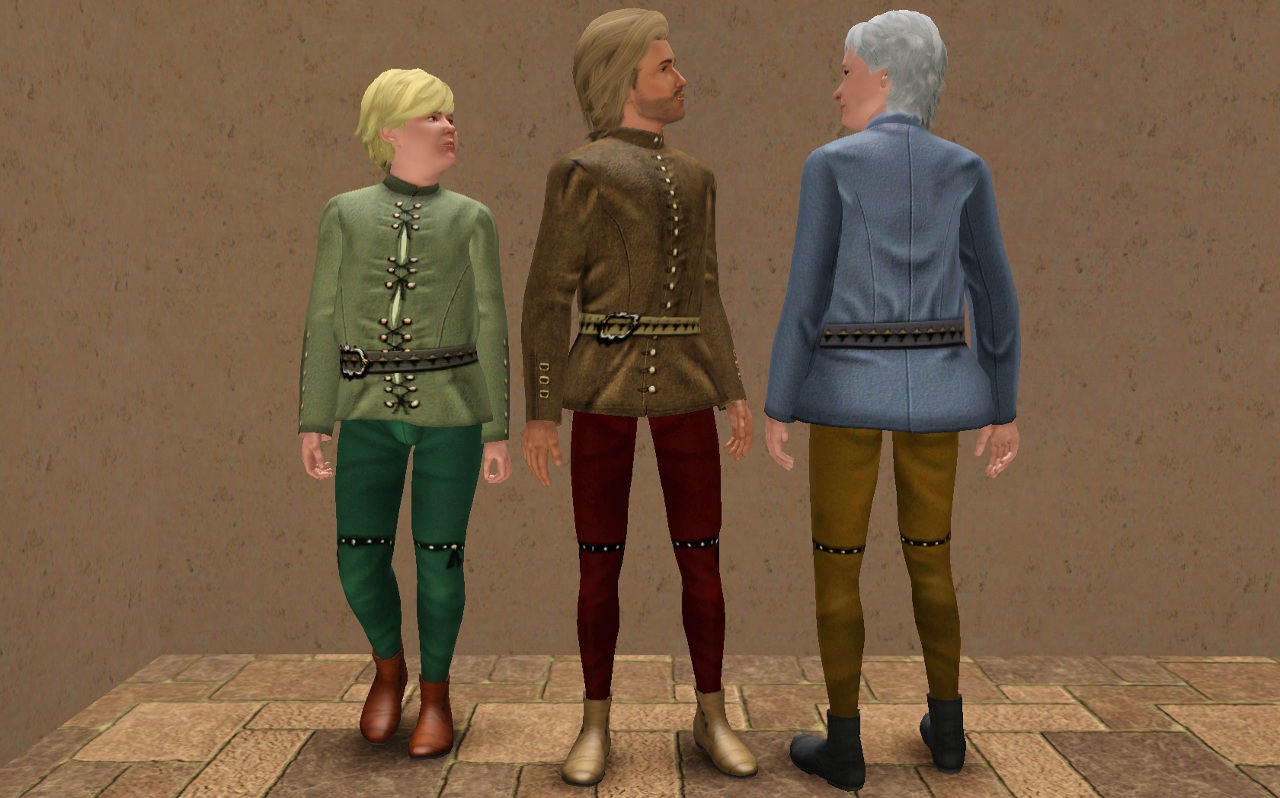 My Sims 3 Blog: Medieval Men's Trousers - Ye Olde Kingdom of Pudding by ...