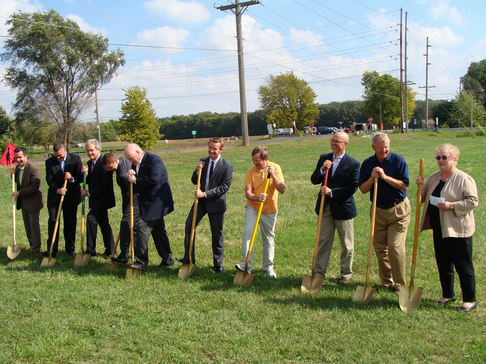 Veterans Drive Ground Breaking