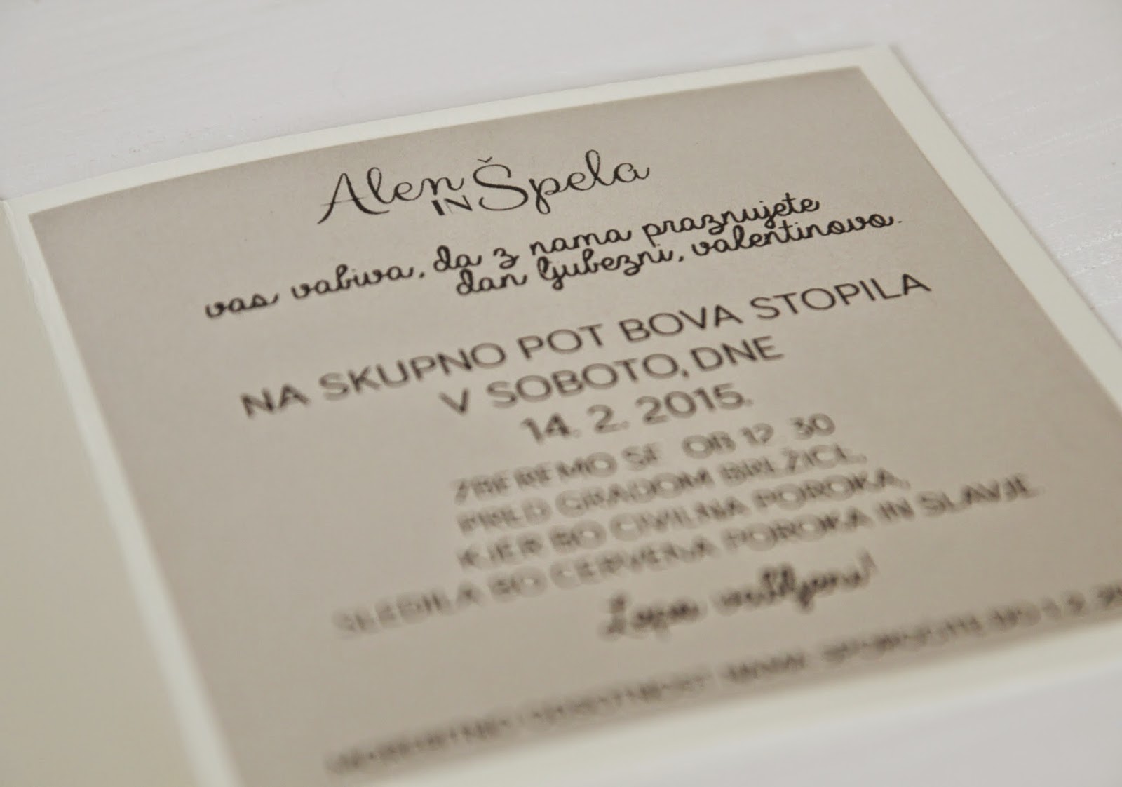 POROKA 2015: POROČNA VABILA | RetroSpektiva Blog