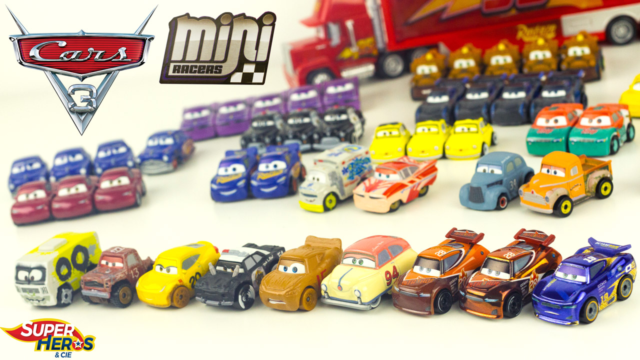 Super Héros Et Compagnie: Disney Cars Mini Racers Wave 3 9 Pochettes et ...