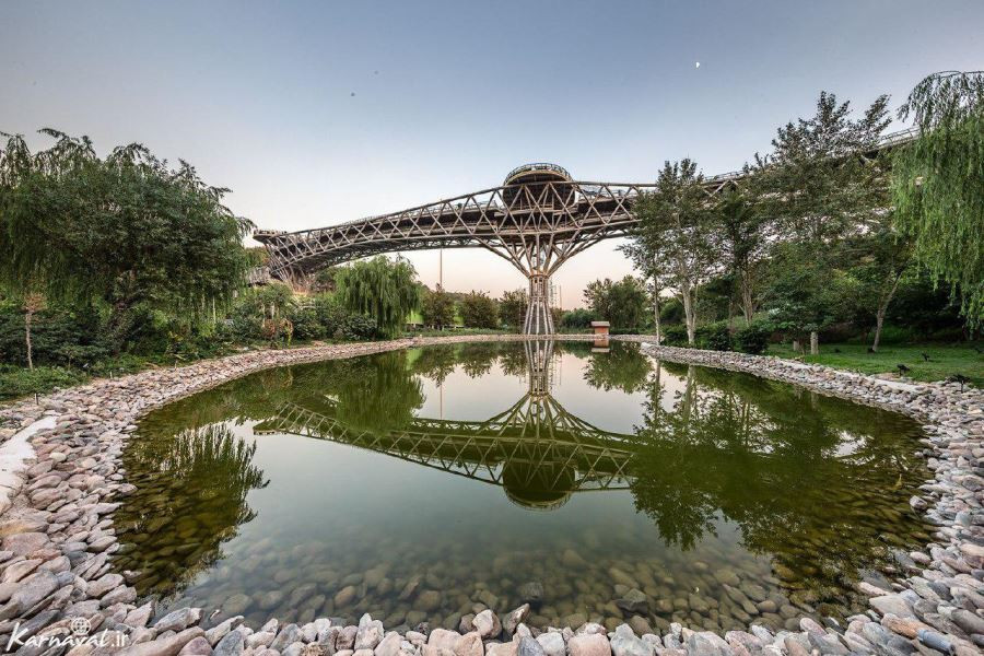 Uppersia Iran Travel blog: Nature Bridge: The Largest Pedestrian Bridge ...