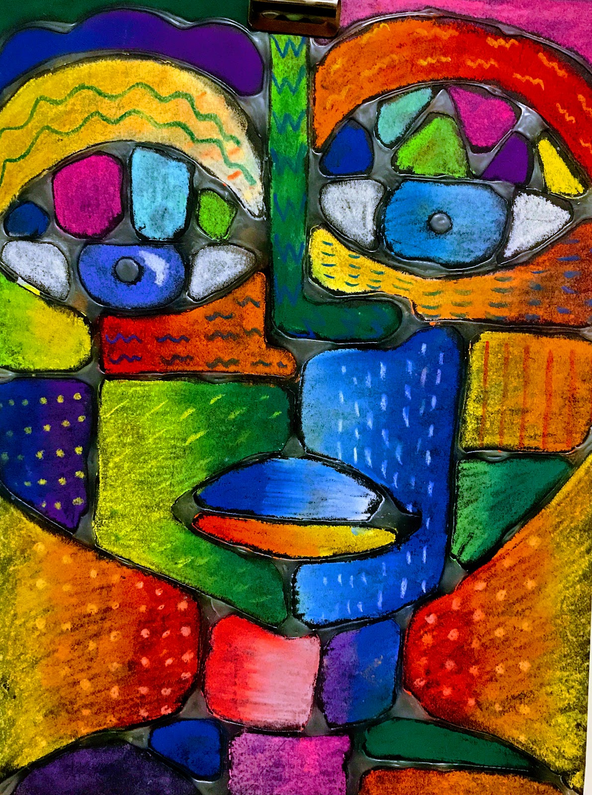 Elements of the Art Room: 3rd Grade Sandra Silberzweig Portraits