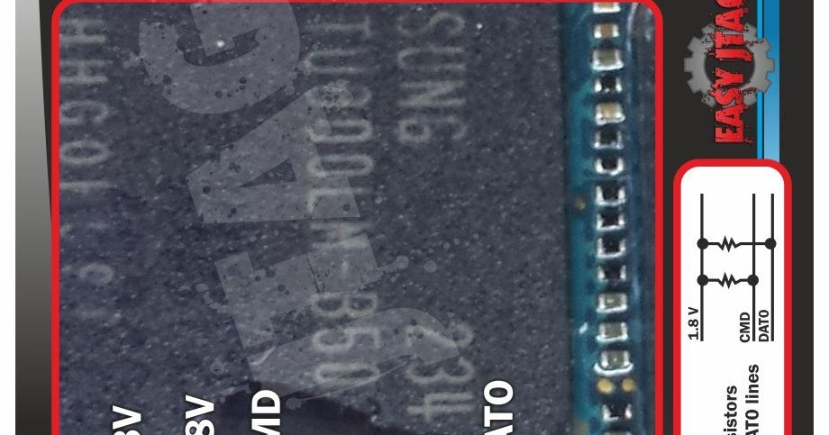 Samsung Galaxy Note 10 Emmc Isp Pinout