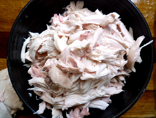 3 hungry tummies: Congee With Poached Chicken Slivers 雞絲粥