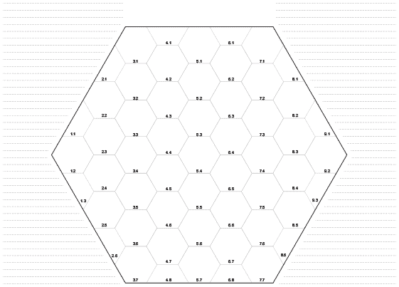 Shouting Into The Void: 10-hex Hex Mapping Sheet