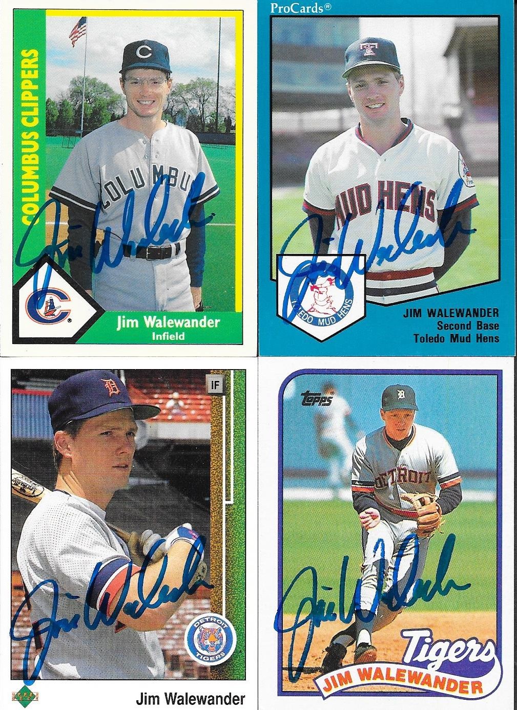 foul bunt: TTM Success - Jim Walewander