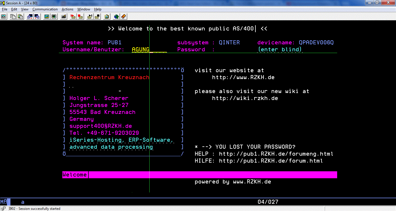 BELAJAR AS/400 | Multimedia Groups