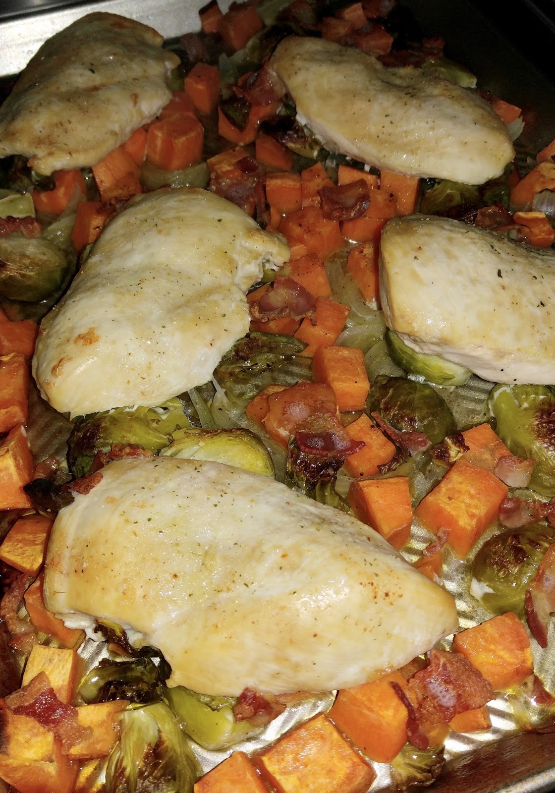 Rebecca's Amazing Creations: Roasted Fall Chicken Dinner