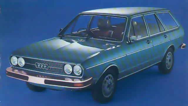 LES MARQUES DE VOITURES: Audi 80 (B1)