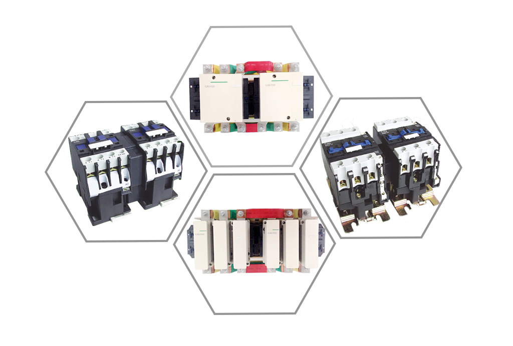 LC1-FN ac electric mechanical interlocking reversing contactor