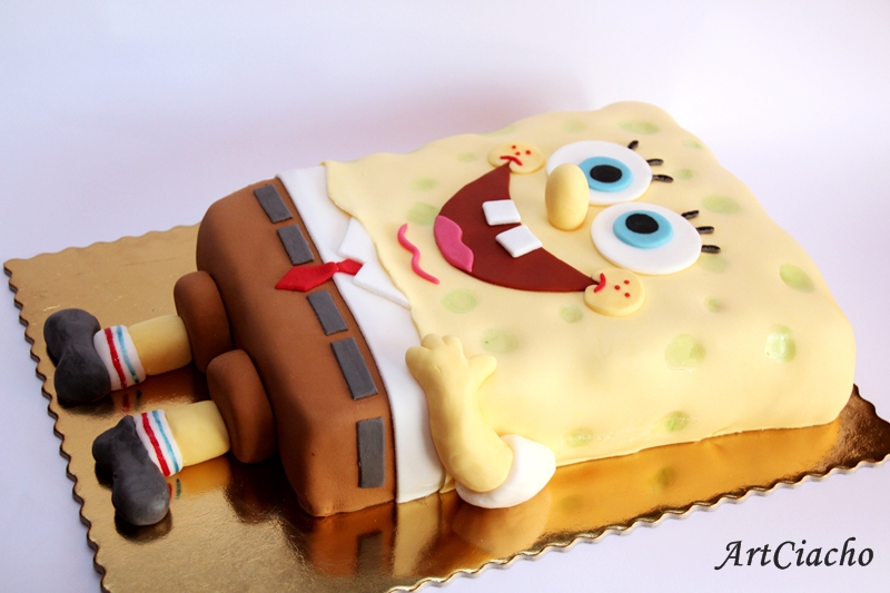 ArtCiacho: Tort Spongebob