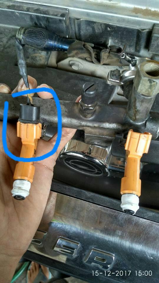 Modifikasi Injector Blazer menggunakan Injector Avanza.