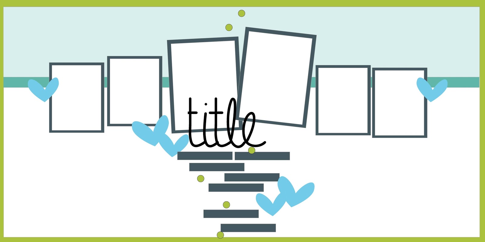 HeARTful Stamper: Tropical Paradise Layout