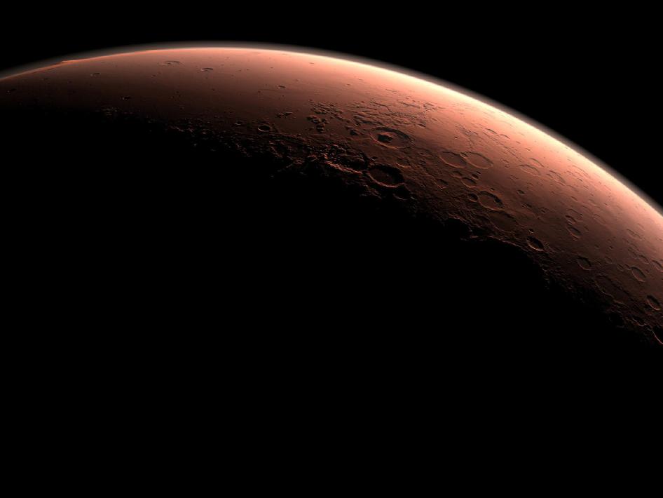 Astronomical Events Calendar: A Beautiful Martian Sunrise