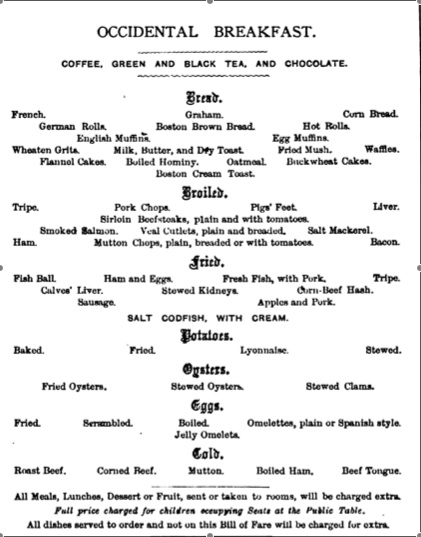 Authors' Galley: Manuscripts & Wooden Spoons : A Victorian Breakfast ...