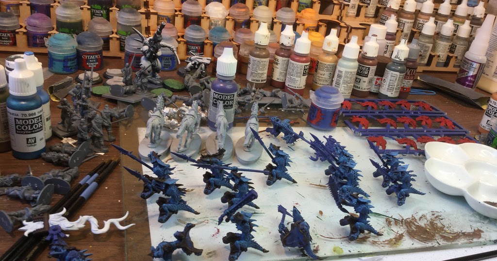 The Zhodani Commando: Saurus Riders coming along