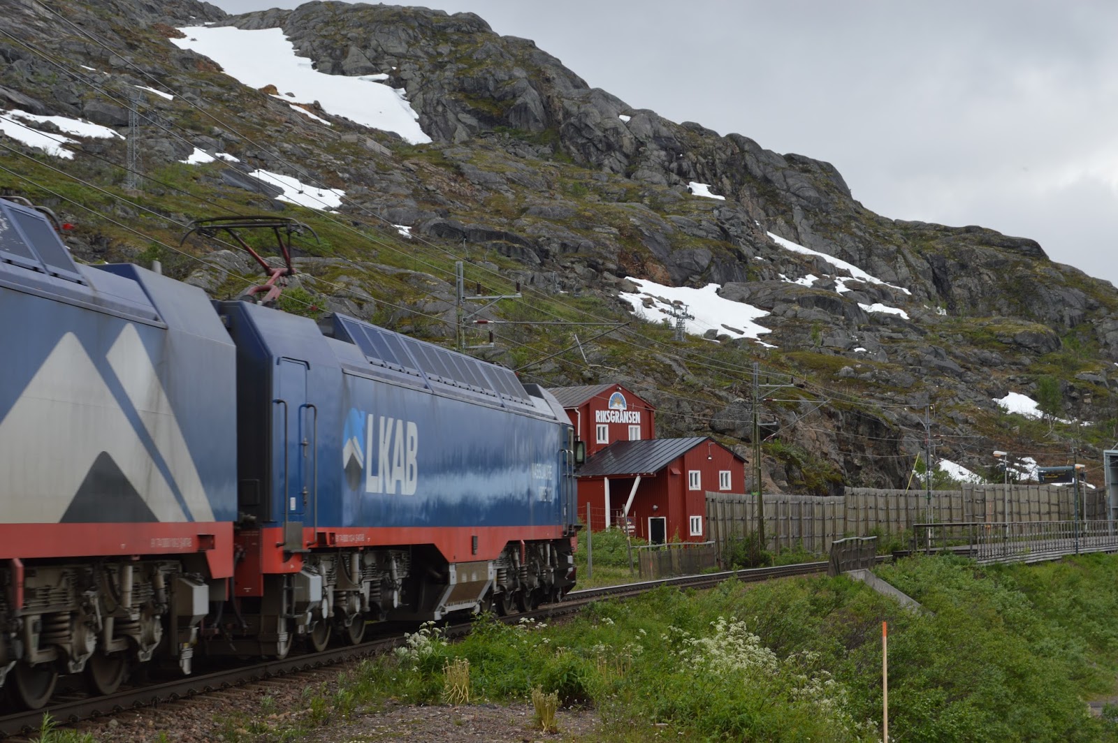 Trains and other things: North of Sweden: Malmbanan