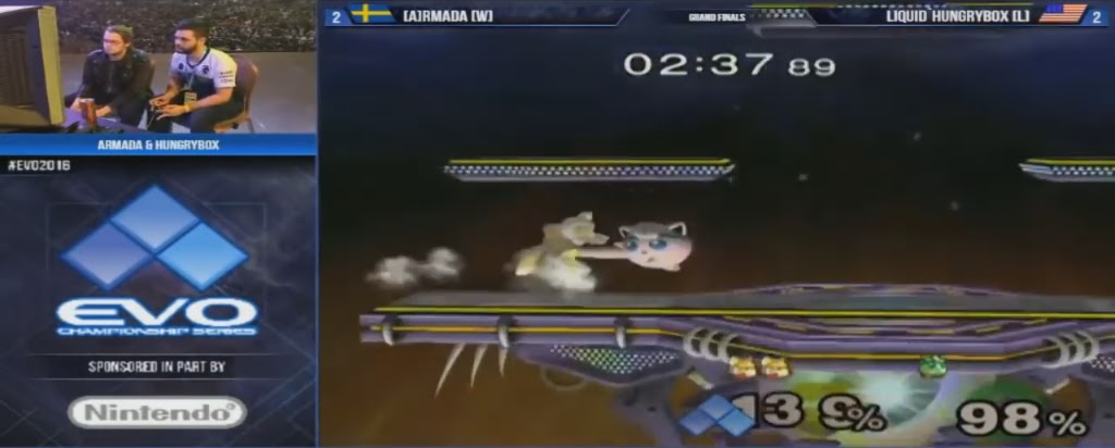Jigglypuff furioso de "Hungrybox" faz história na grande final de Super Smash Bros. Melee no EVO ...