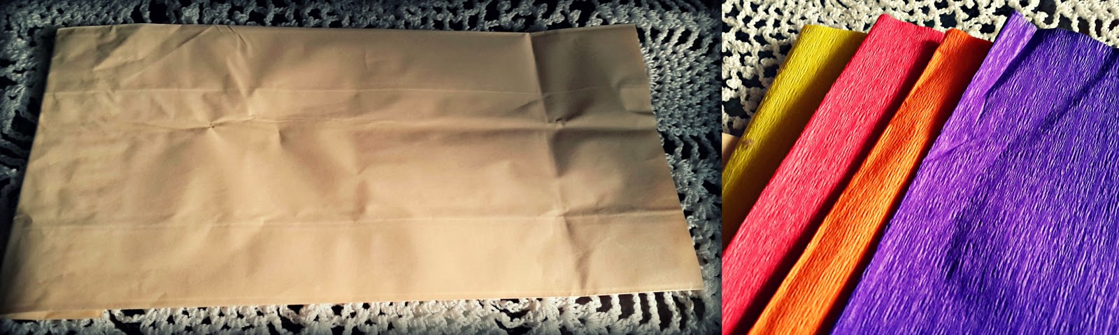 Krafty Krook: DIY: Recycle Paper Bags to Create Colourful Luminaries