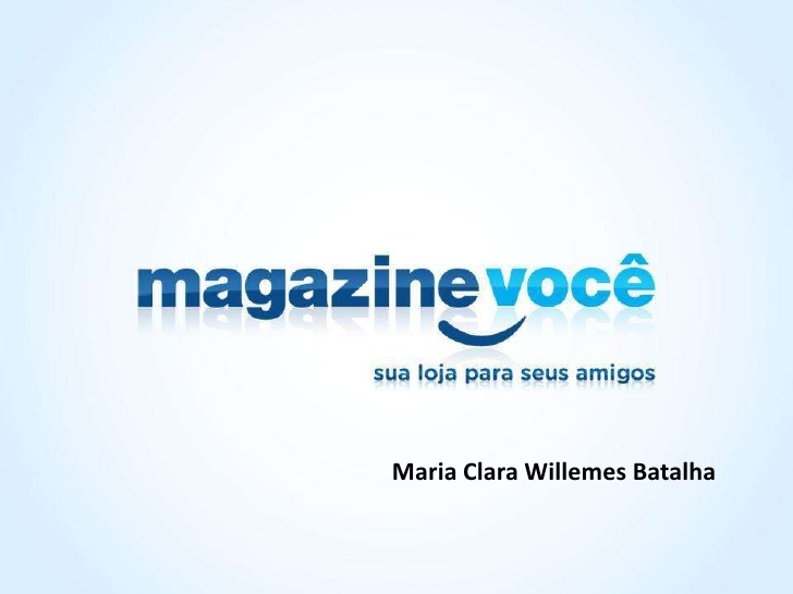 Tenha uma loja virtual da Magazine Luiza e Lucre com seus amigos ...
