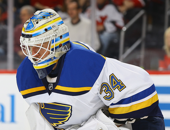 I Love Goalies!: Jake Allen 2016-17 Mask