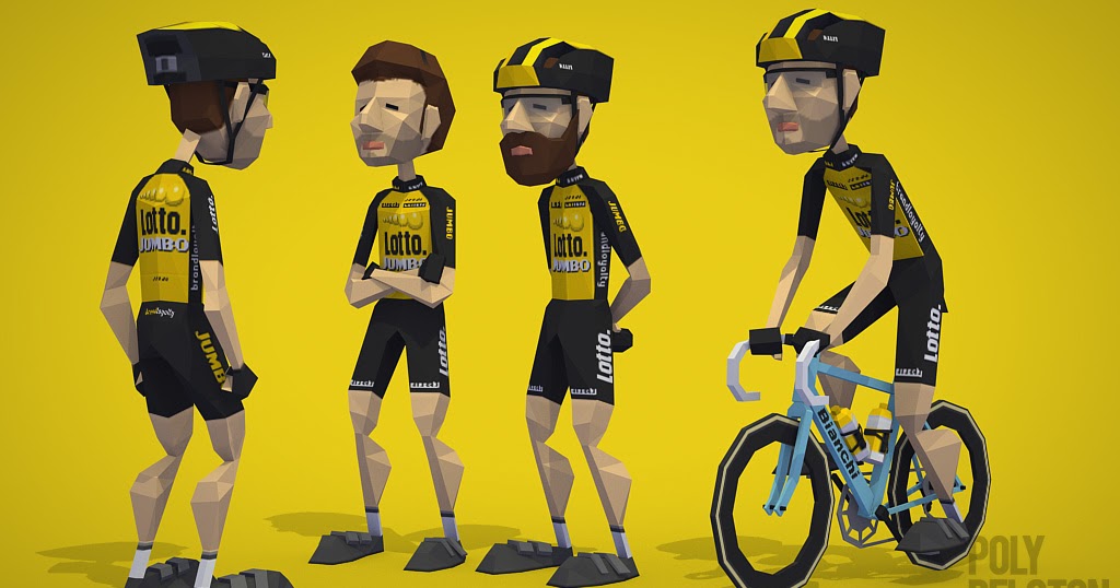Poly Peloton: 2017 Kit : Lotto Jumbo