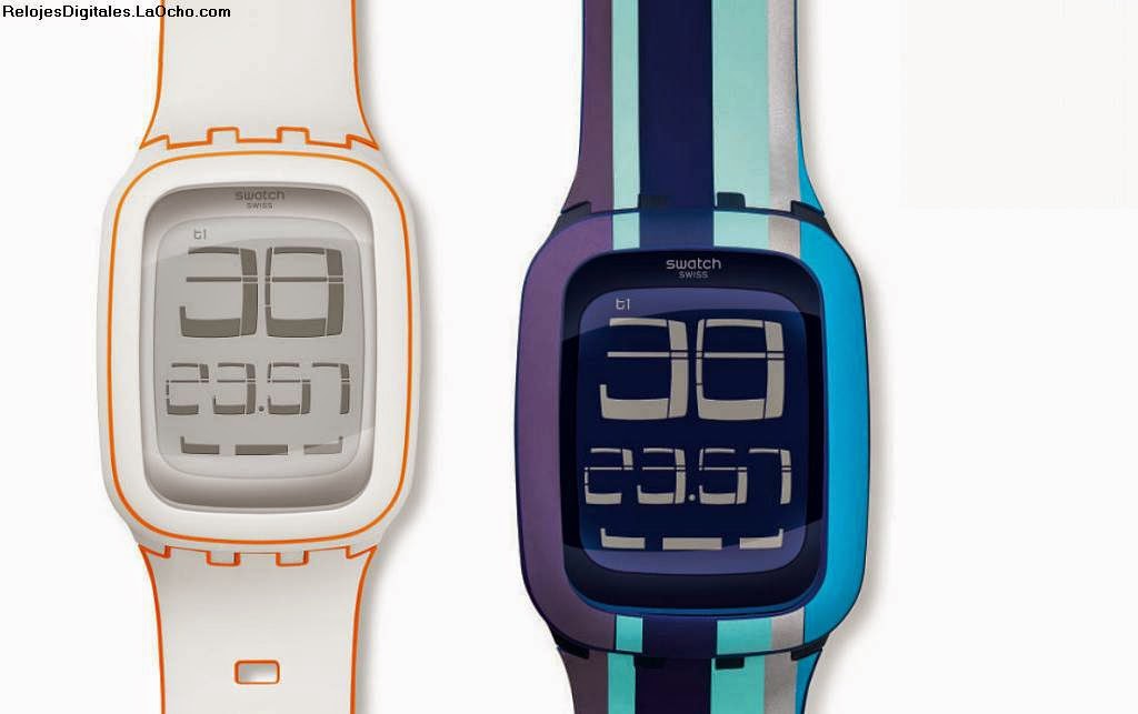 Relojes Digitales: Nuevos Sea Shade y Sun Touch de Swatch Touch